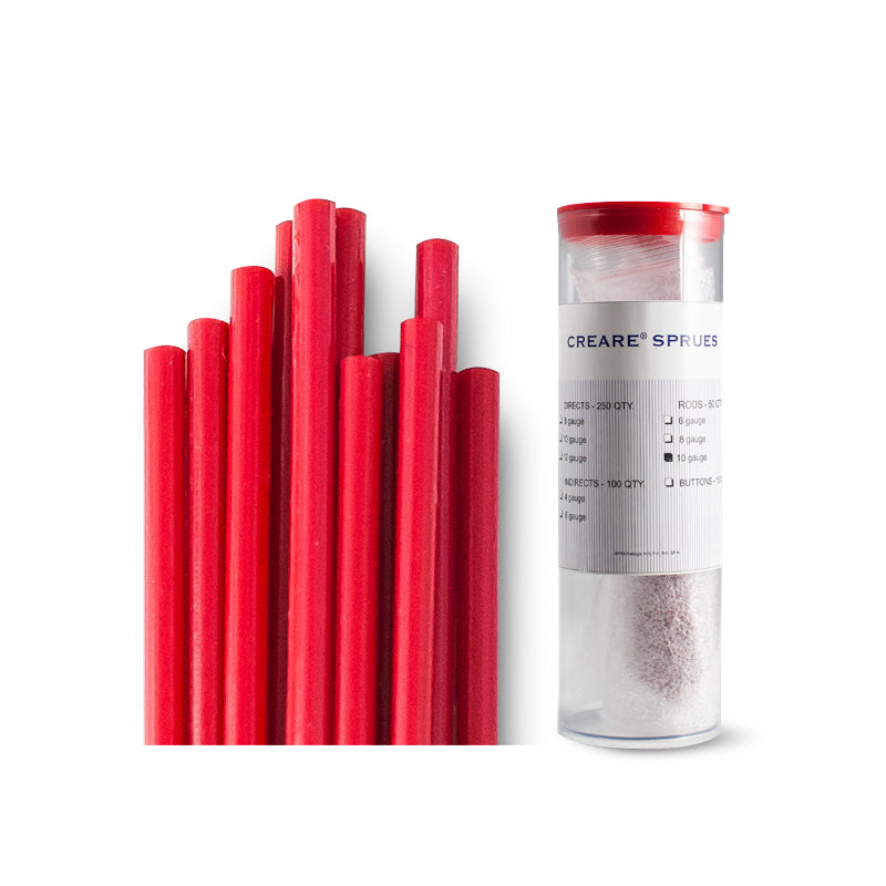 Creare® Sprue Rods - Red – DNA DENTAL SUPPLIES